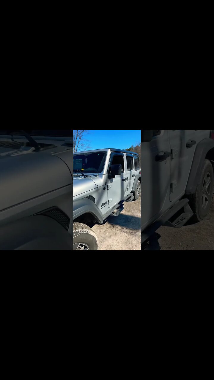 Living the dream in my Jeep.