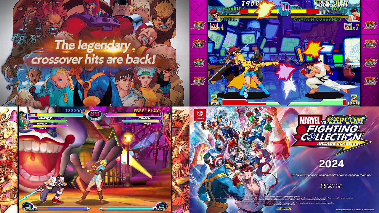 MARVEL vs. CAPCOM Fighting Collection: Arcade Classics - Announcement ...