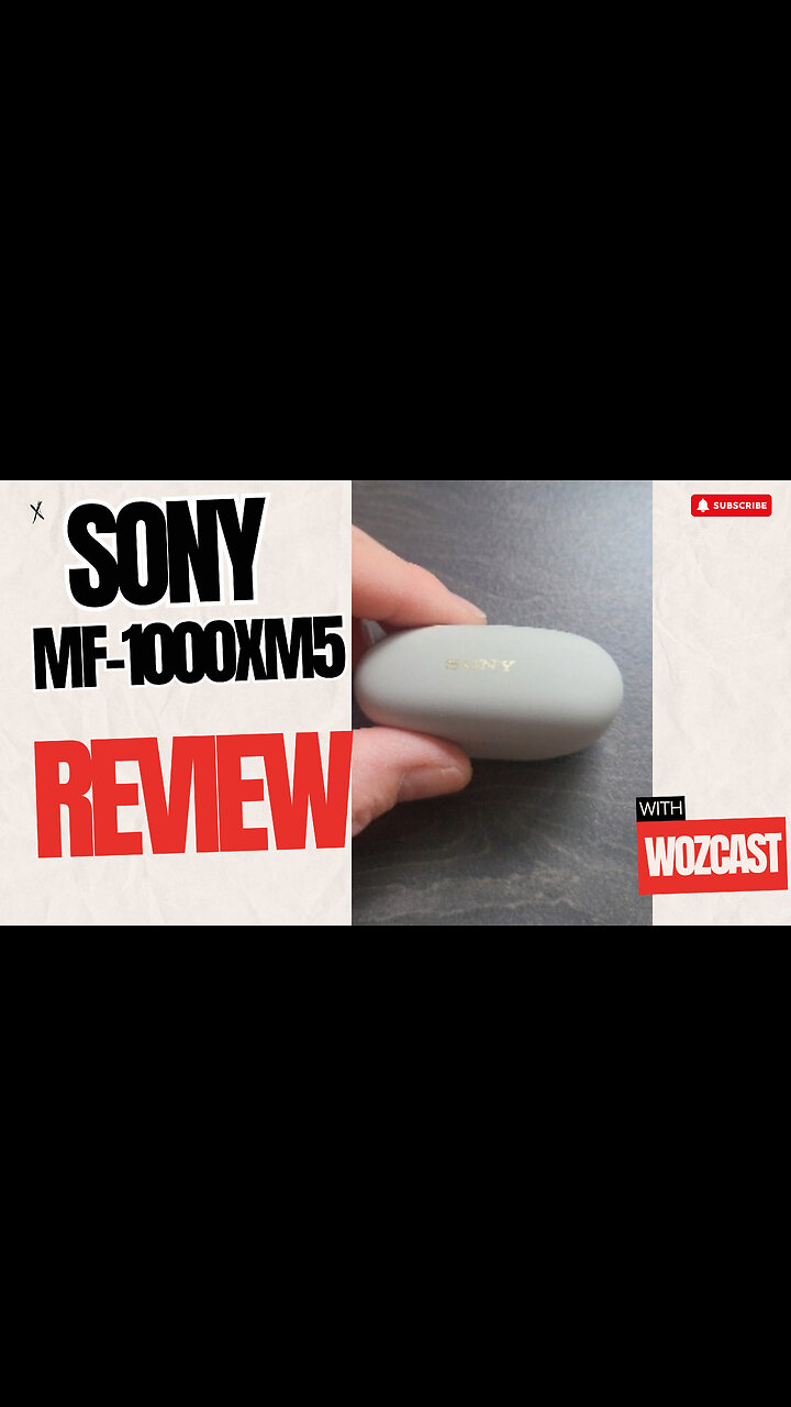 REVIEW Sony MF1000XM5 Noise cancelling earbuds. Wireless with call and ...