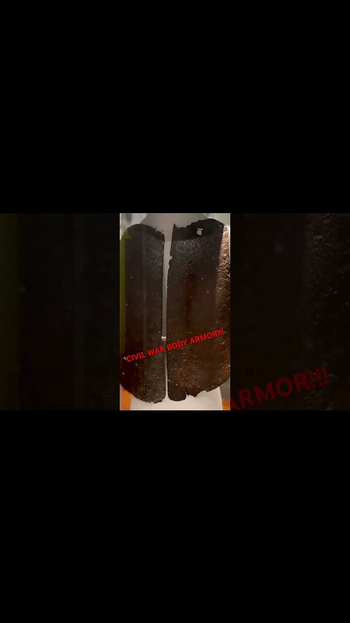 CIVIL WAR BODY ARMOR FROM THE 1860s!!! #civilwarhistory #history # ...