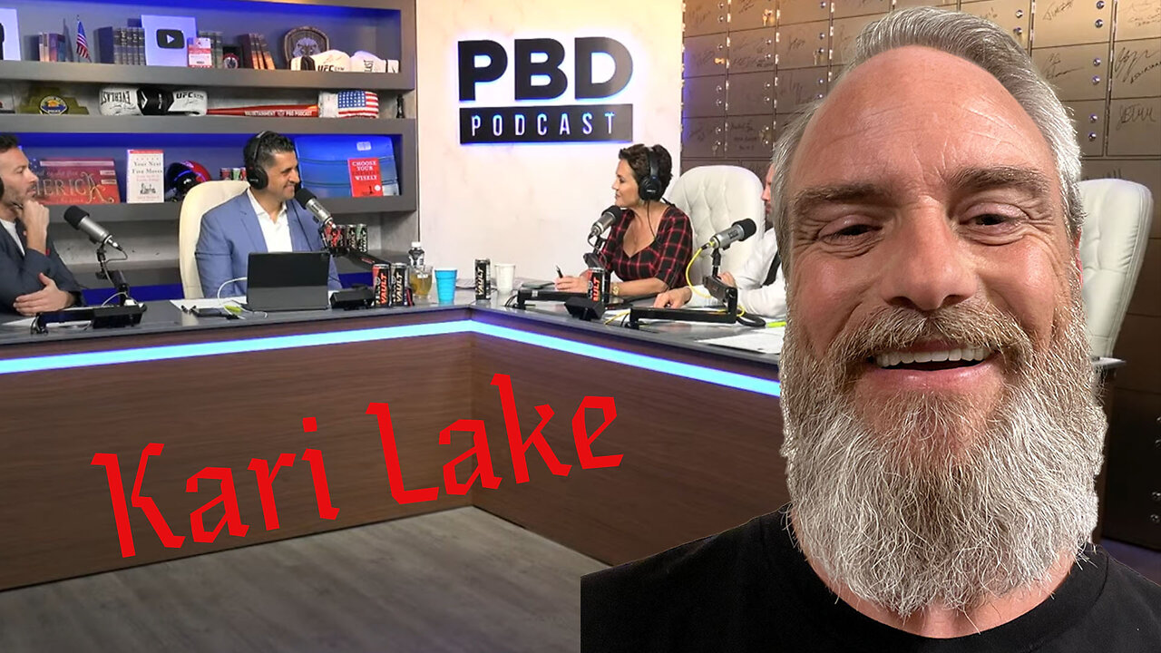 Kari Lake Interview On PBD Podcast McClure's Live React Review Make Fun ...