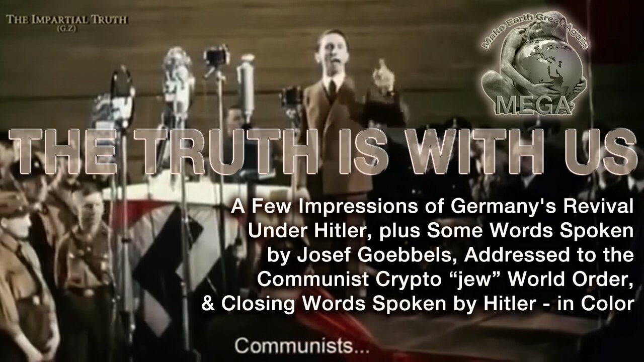 A Few Impressions of Germany's Revival Under Hitler, plus Some Words ...