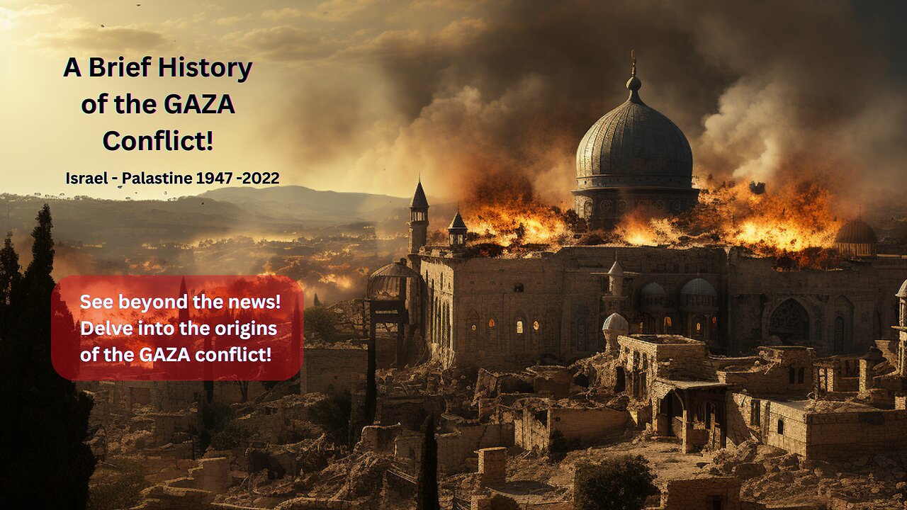 A brief History of the Gaza Conflict from 1947 to early 2022. Israel ...