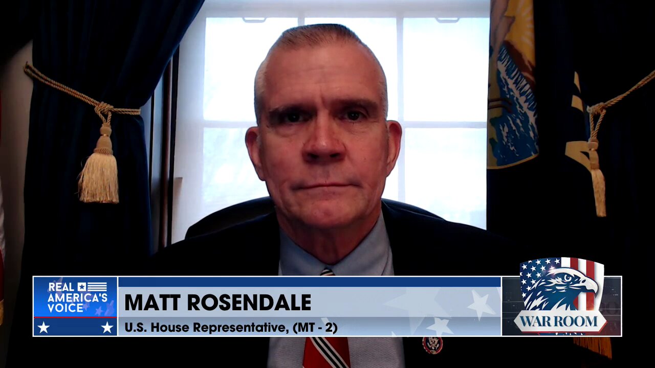 Rep. Matt Rosendale: McCarthy Only Agrees To Superficial Changes To The ...