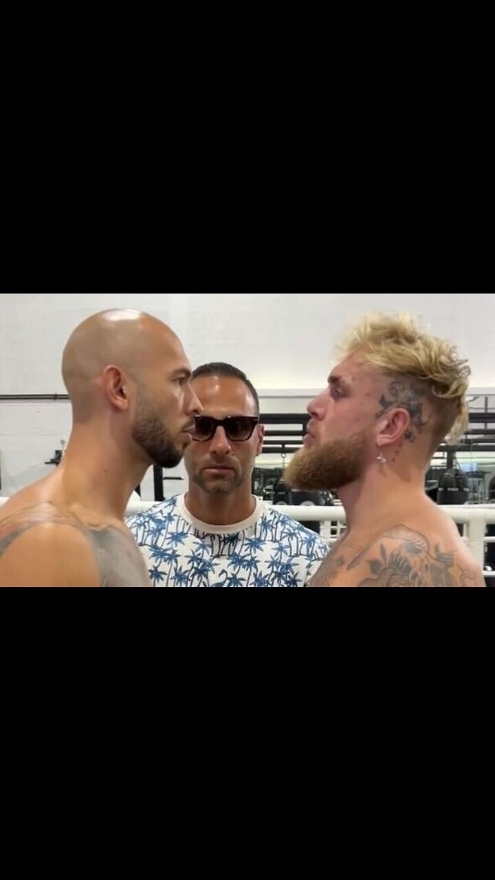 Andrew Tate Face Off With Jake Paul😳