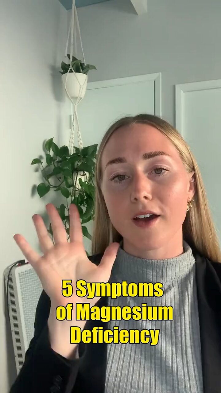 5 Symptoms Of Magnesium Deficiency
