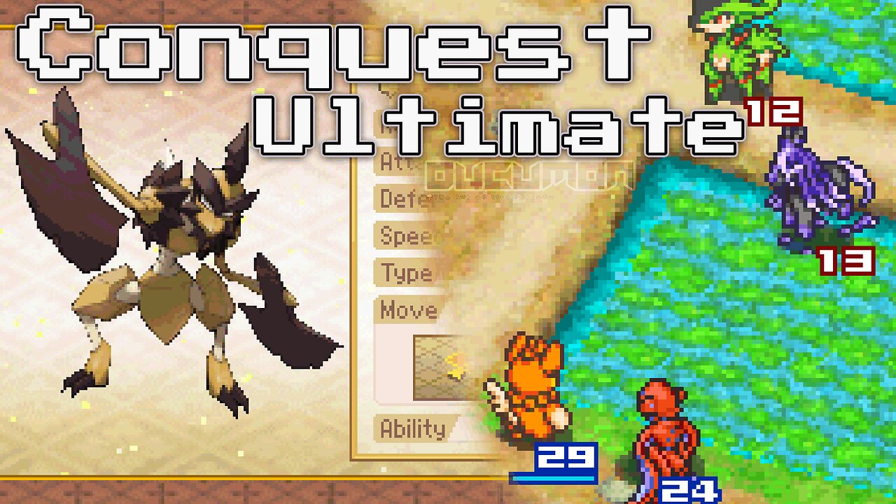 Pokemon Conquest Ultimate - NDS Hack ROM Gen 9 Complete Overhaul with ...