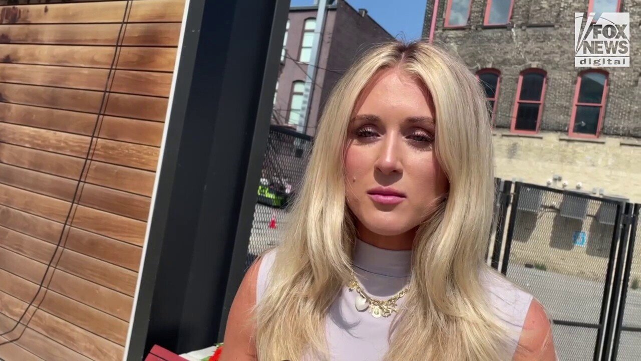 Riley Gaines Visits RNC With Message For Democrats Claiming They're The ...