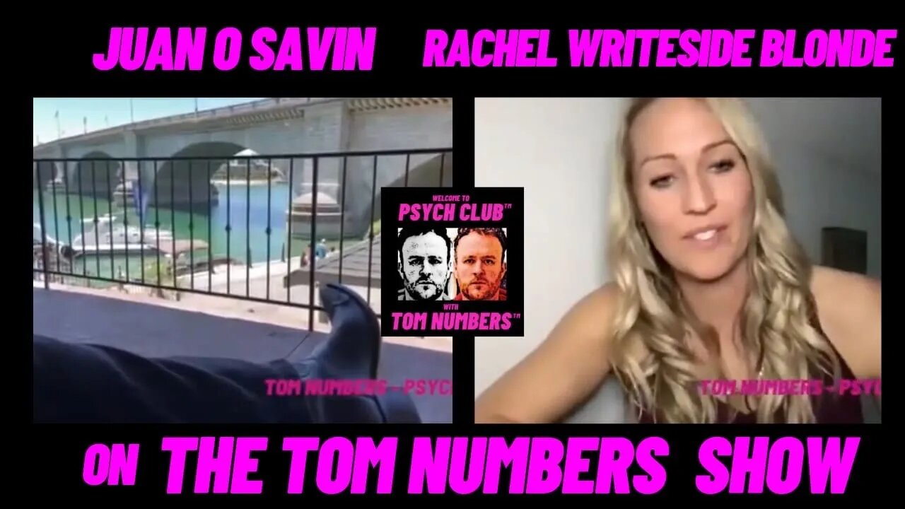 JUAN, TOM NUMBERS & RACHEL @writesideblonde