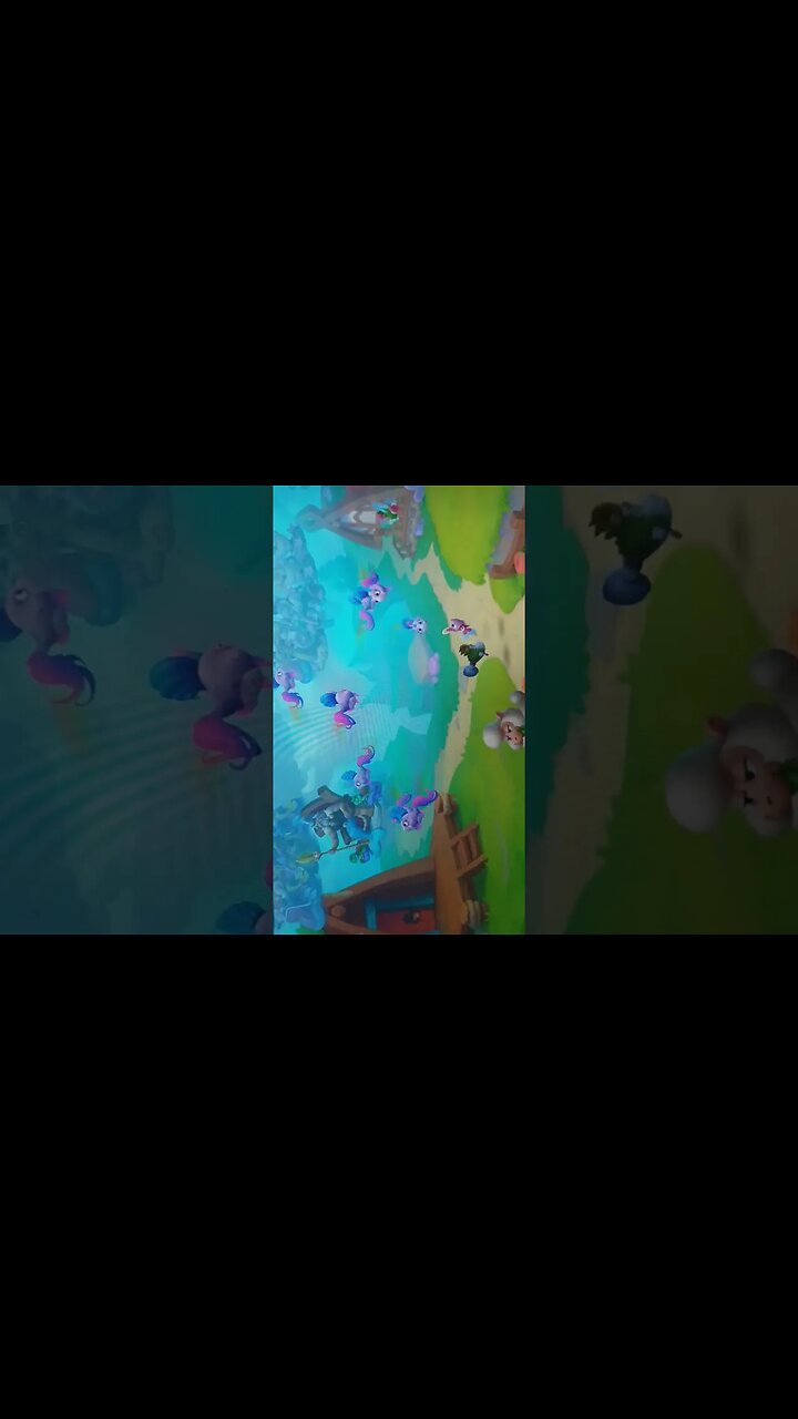 unicorn 🦄 fish fishdom fish kingdom rainbow aquarium