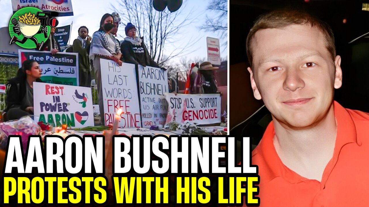 Aaron Bushnell lights himself on Fire to Protest Israel's Occupation of ...