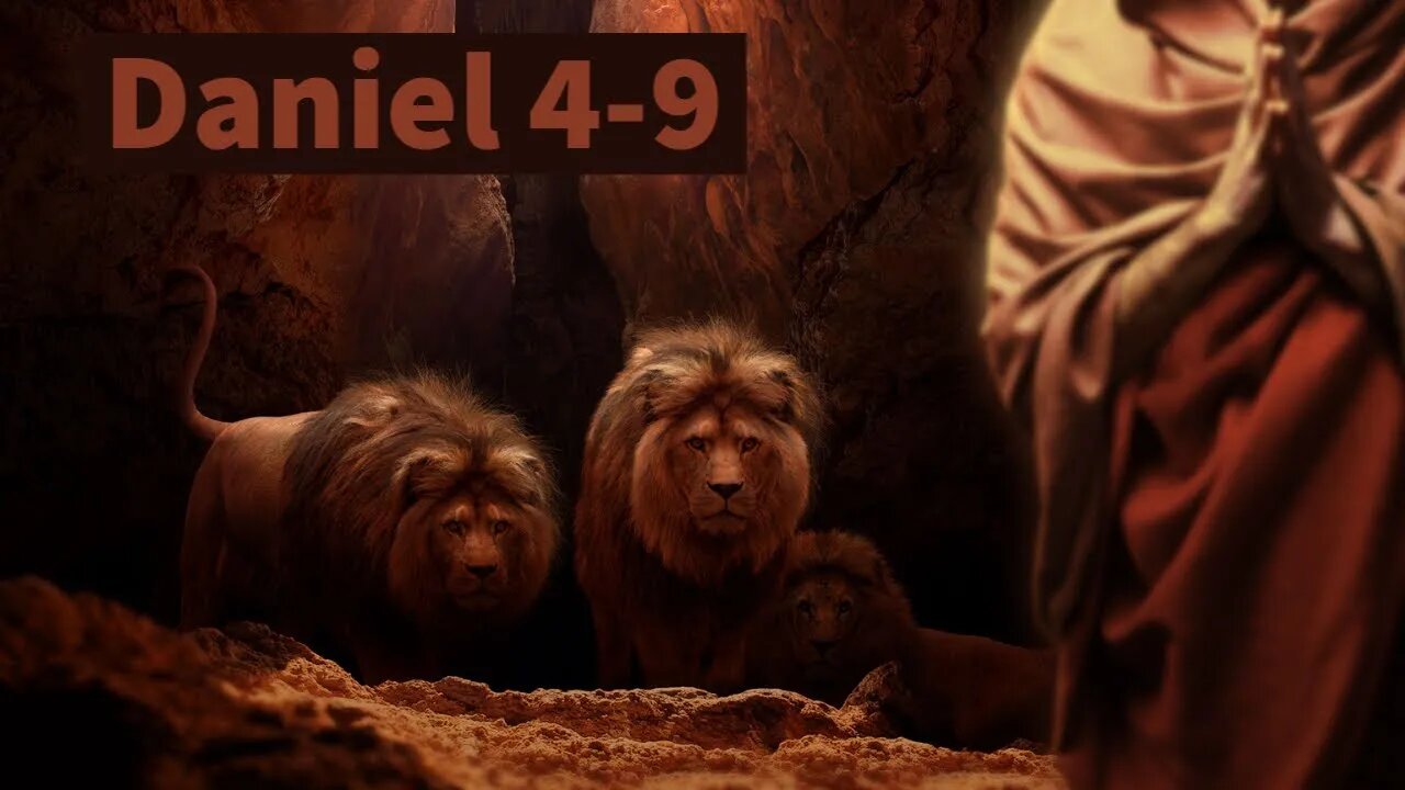 Daniel 4-9 (Bible Stories about Daniel in the Lion's Den, Writing on ...