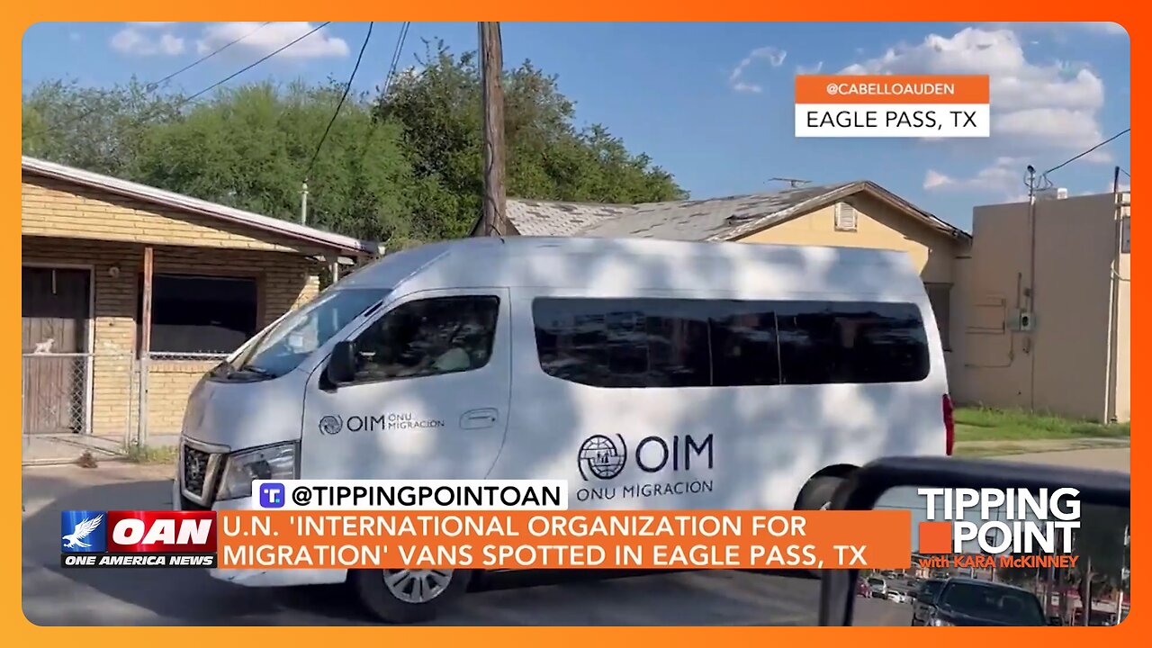 U.N. Migration Vans Drive Around Texas | TIPPING POINT 🟧