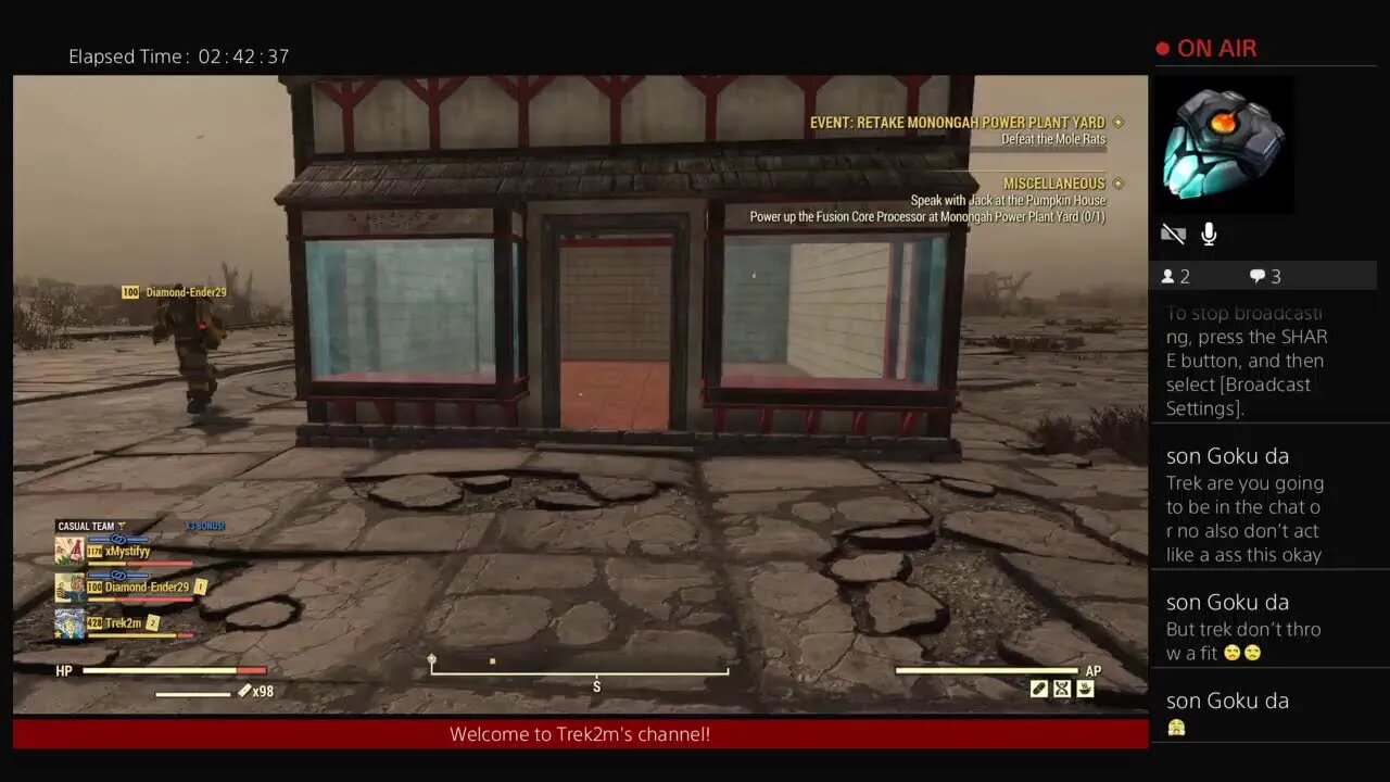 Enjoying the zombie Intrested Apocalyptic waste Land of Fallout 76 with ...