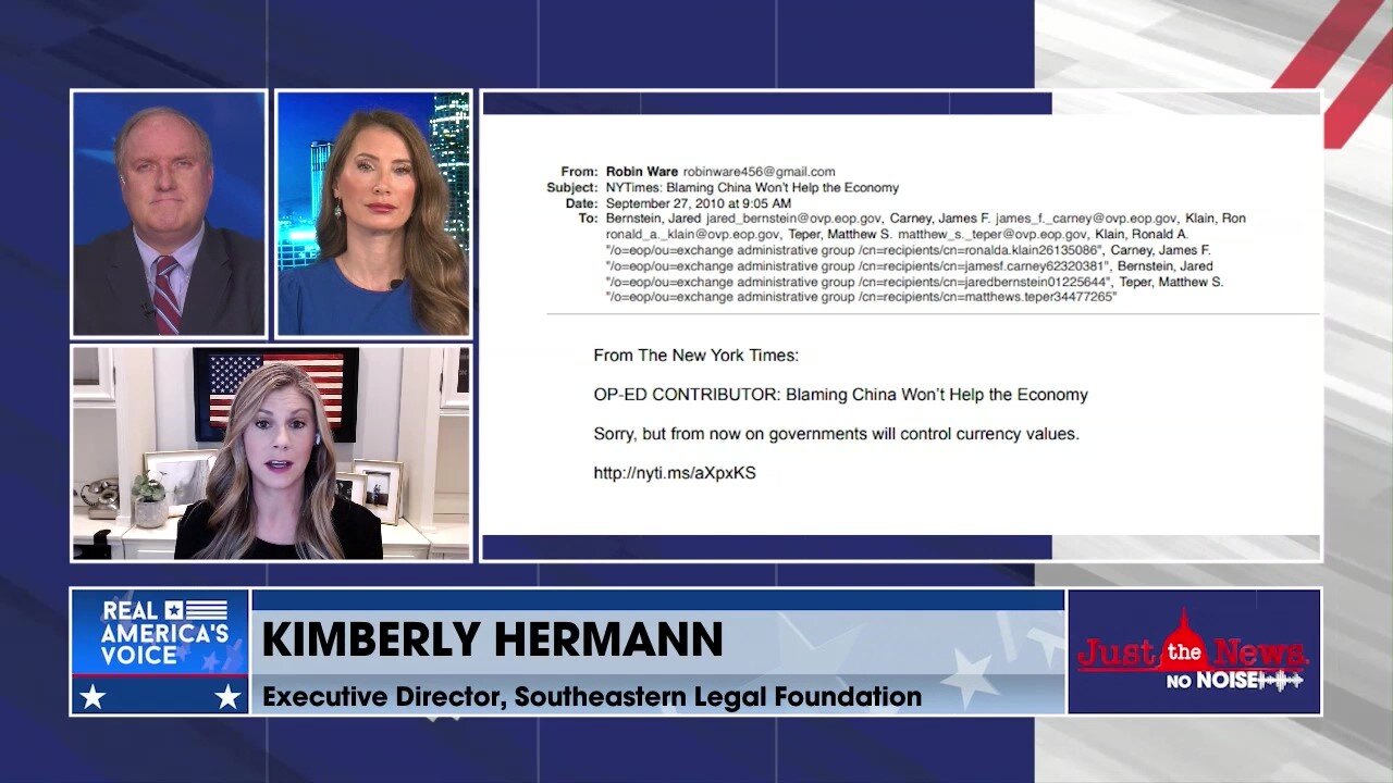 Kimberly Hermann: Redactions in Biden’s emails could contain national ...