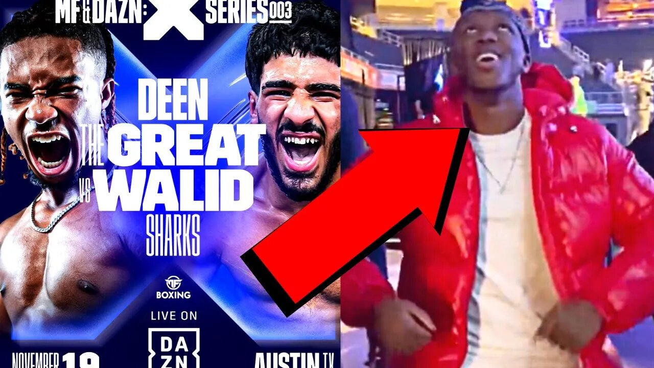 KSI ENTERS THE BUILDING FOR MISFITS 003 | KSI | Misfits Boxing ...