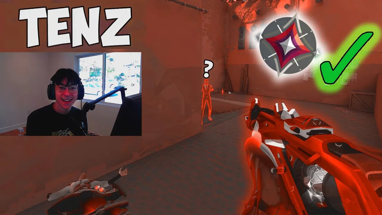 I Tried TenZ Crosshair In Immortal