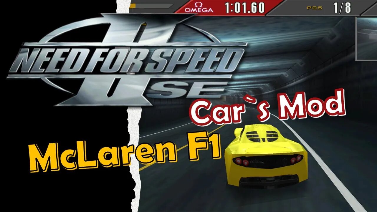 NFS II SE - Verok's Patch - McLaren F1 - texture mod by bug110, NESCAFE ...