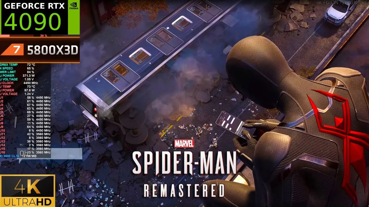 Marvel's Spider-Man | RTX 4090 | 4K DLSS 3, DLAA, Ray Tracing ON ...