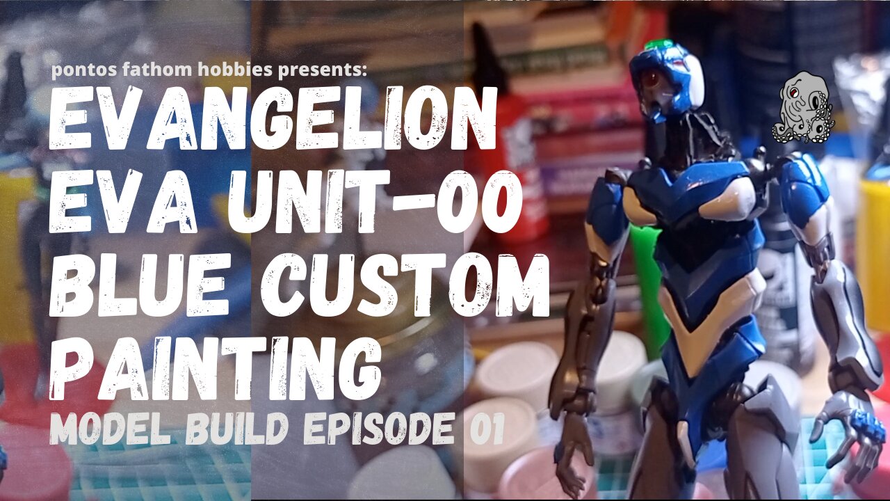 Evangelion Eva Unit-00 Blue: Build and Custom Paint Bandai RG - Model ...