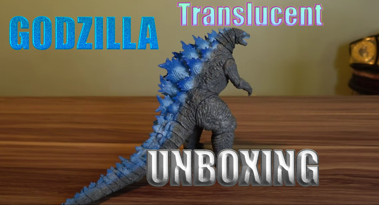ASMR Unboxing Godzilla Atomic Breath Translucent Figure (Hiya Toys ...