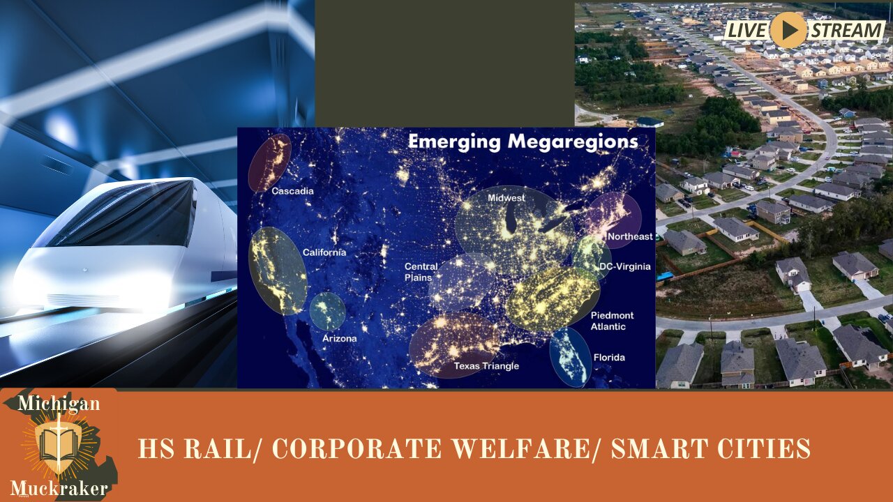 Who Is Really Behind The High Speed Rail Megaregions 2050| Live News 12 ...