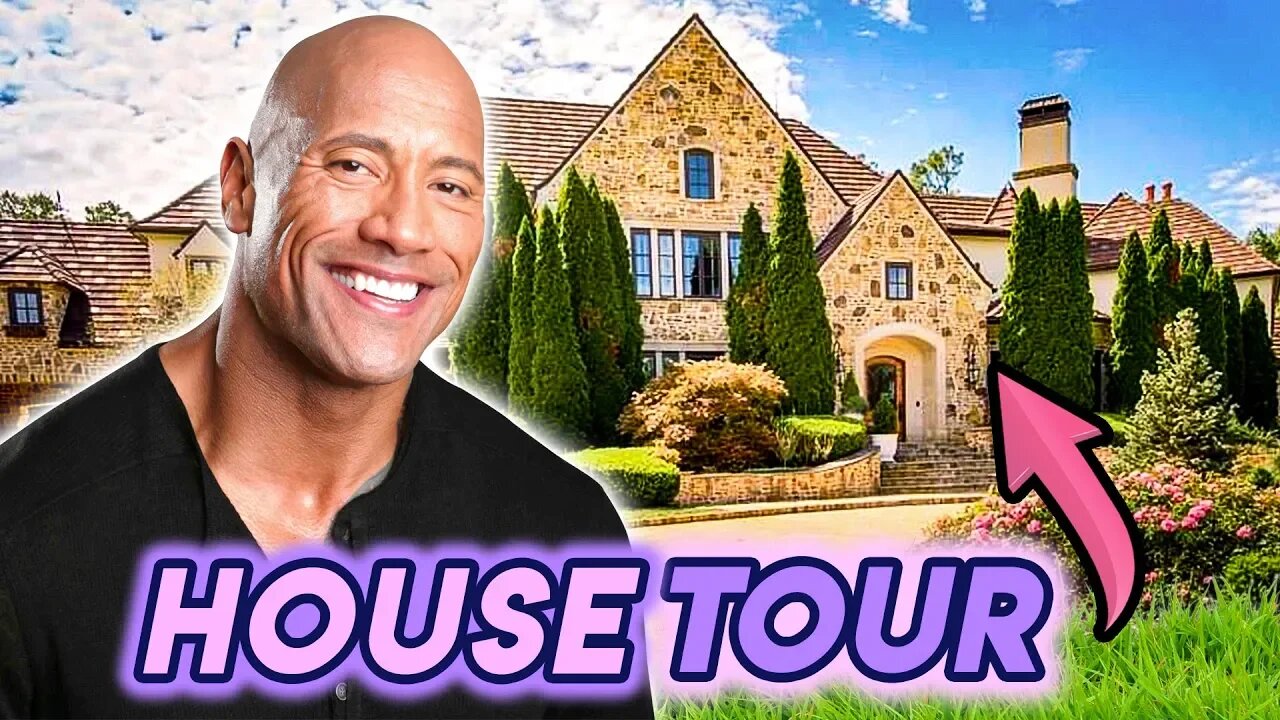 Dwayne “THE ROCK” Johnson | House Tour 2020 | His Mansions in Florida ...