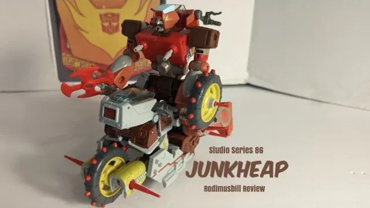 Studio Series 86(14) JUNKHEAP Junkion Transformers Figure Review ...