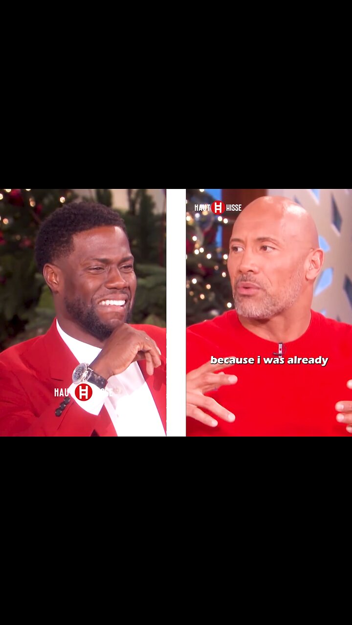 Dwayne Johnson Reveals a Funny High School Story with Kevin Hart😂