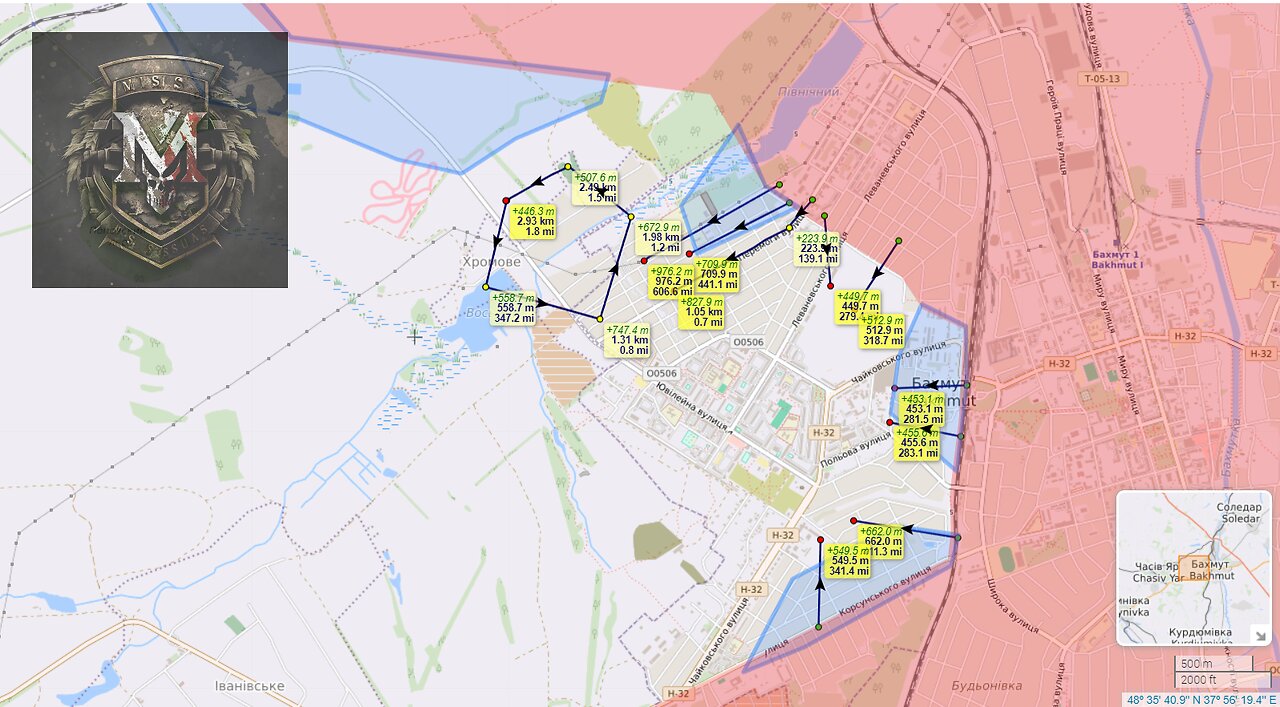 The Battle for Bakhmut - Full Update. Military Summary And Analysis ...
