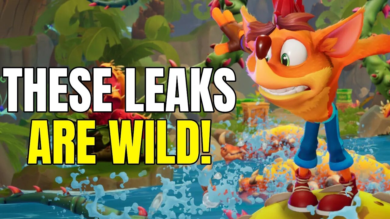 NEW Crash Bandicoot Leaks Are WILD - A Very Very Weird Game