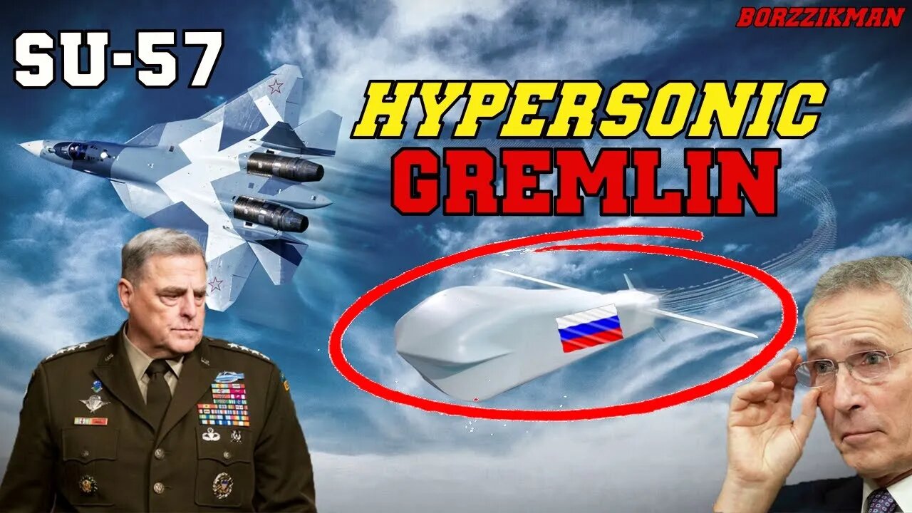 Russia's New Gremlin Hypersonic Missile and 5th Generation Jet Fighter ...