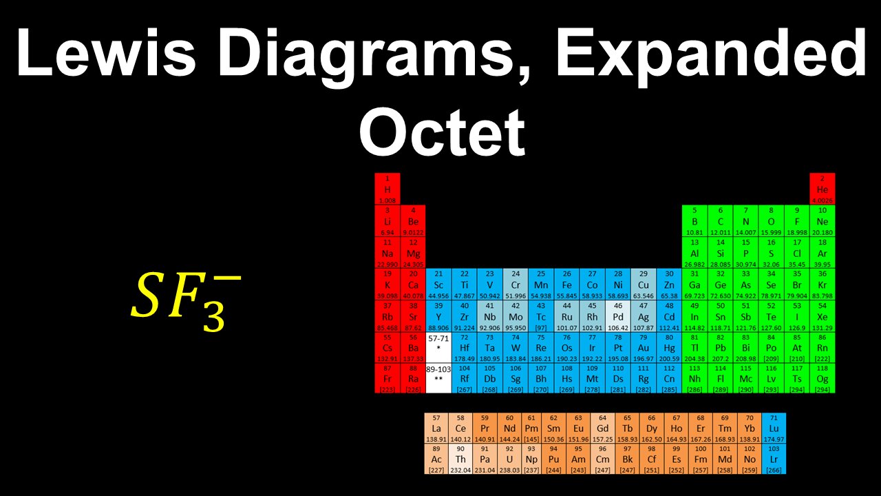 Lewis Diagrams, Expanded Octet , Formal Charge - AP Chemistry