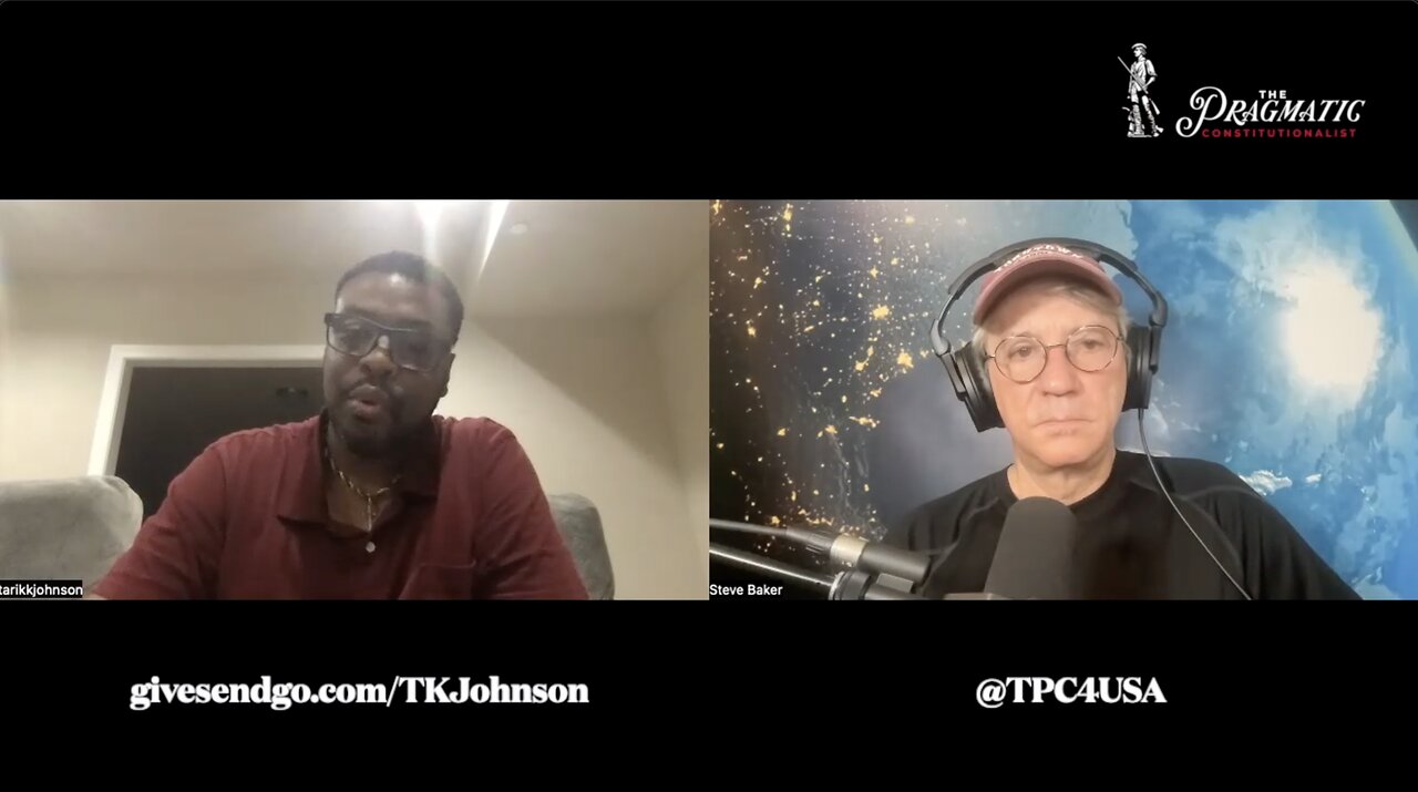 Former Capitol Police Lt. Tarik "TK" Johnson In a Candid Convo w/ Steve ...