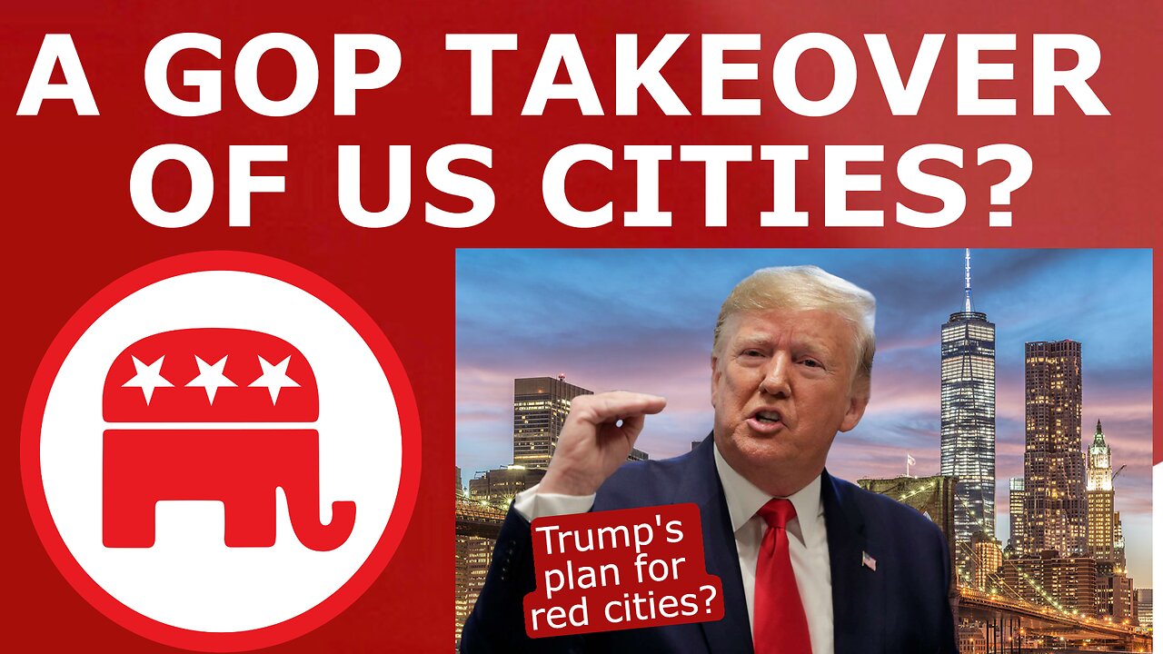 RED CITIES INCOMING? - Trump Proposes New "Freedom Cities" to Counter ...