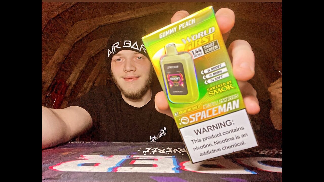 Reviewing Spaceman Nebula 25k Plus Gummy peach Design by Smok
