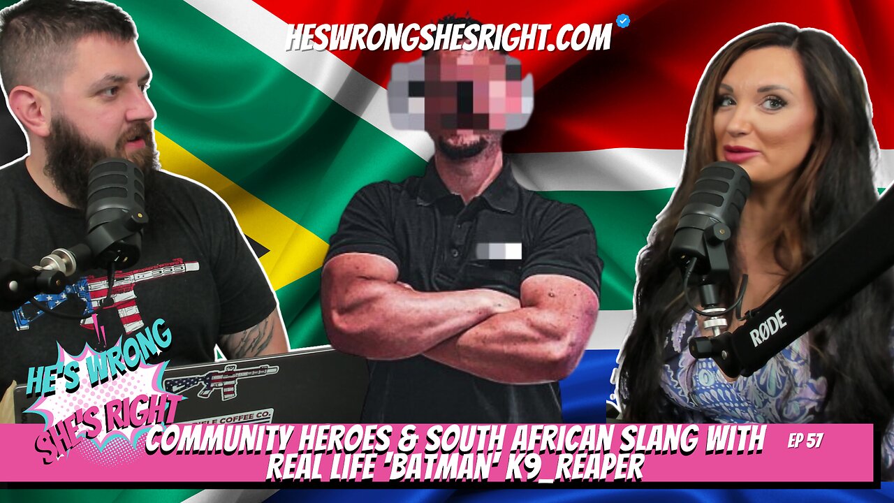 Community Heroes & South African Slang With Real Life 'Batman' K9 ...