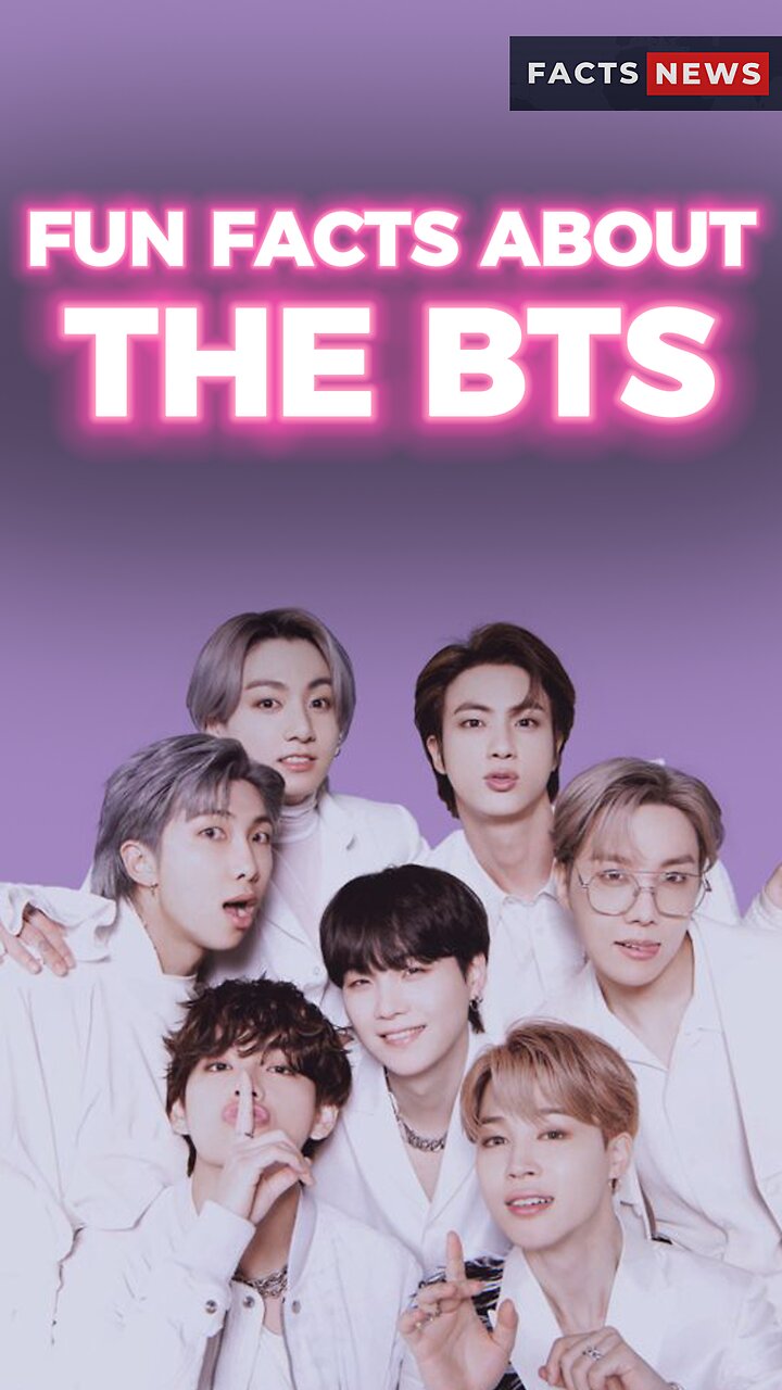 Fun Facts About the Members of BTS #factsnews #shorts