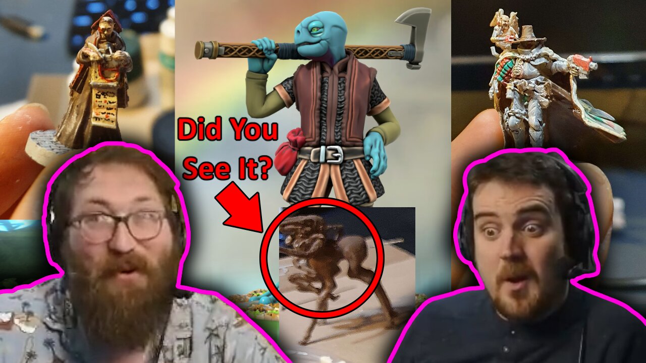 Kremlo made in Hero Forge - Tom and Ben as Miniatures