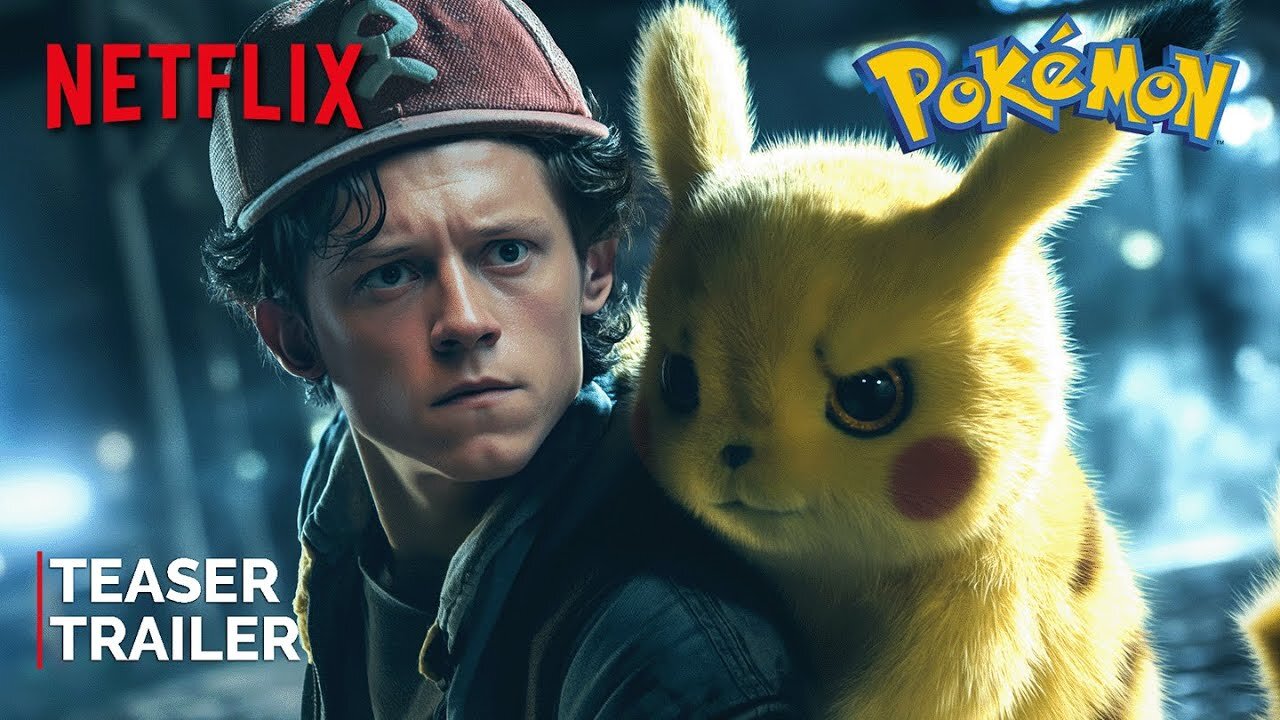 Pokemon Live Action Movie (2025) - Trailer Netflix & Tom Holland (4K ...