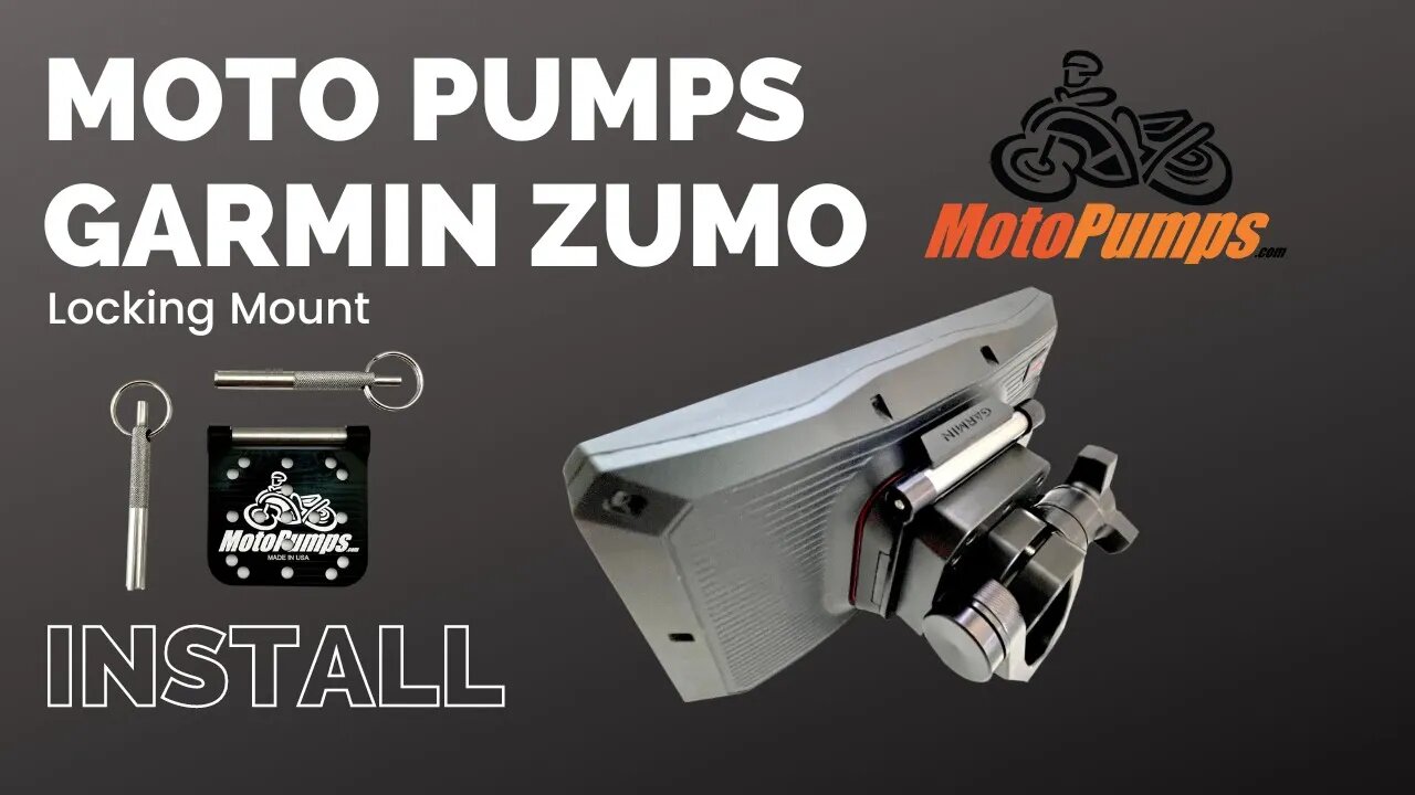 Garmin Zumo XT Locking Mount: An easy and inexpensive way to secure ...