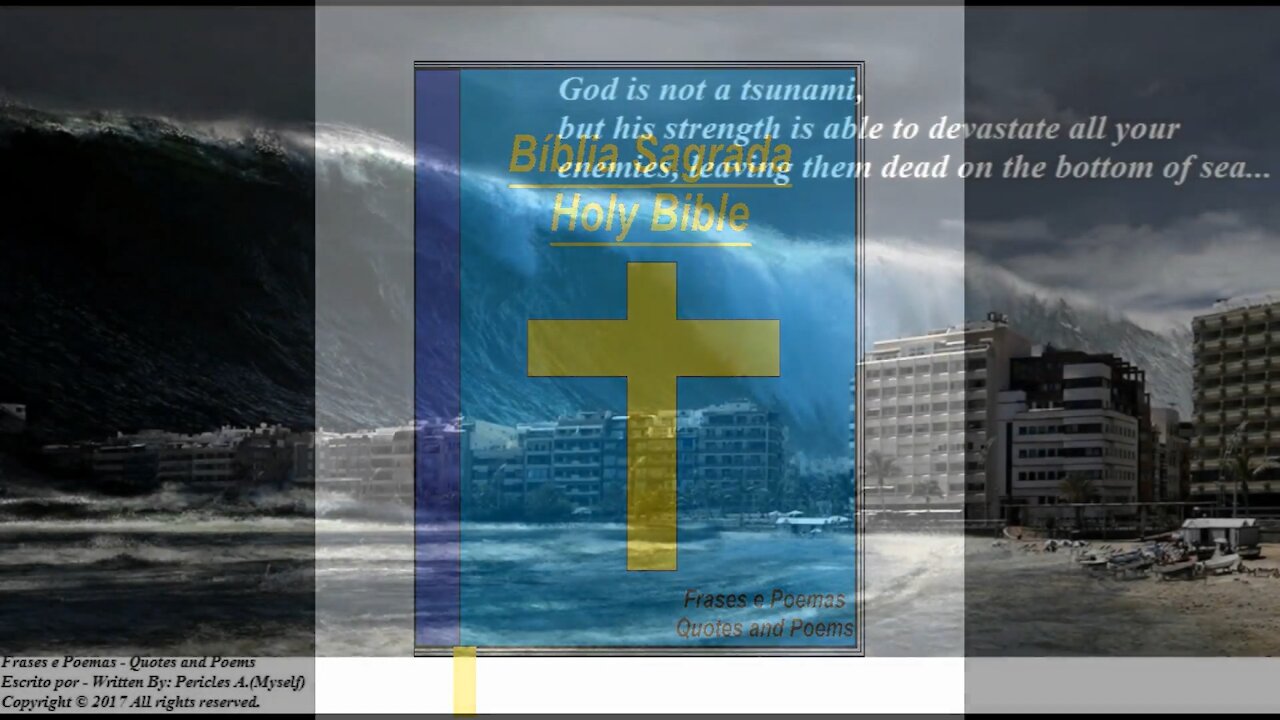 God is not a tsunami, but his strength is able to devastate your ...