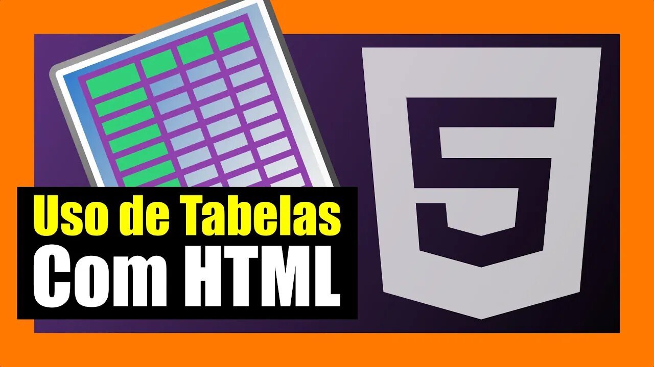 TUTORIAL DE HTML PARA INICIANTES - 007 - COMO E QUANDO UTILIZAR TABELAS ...