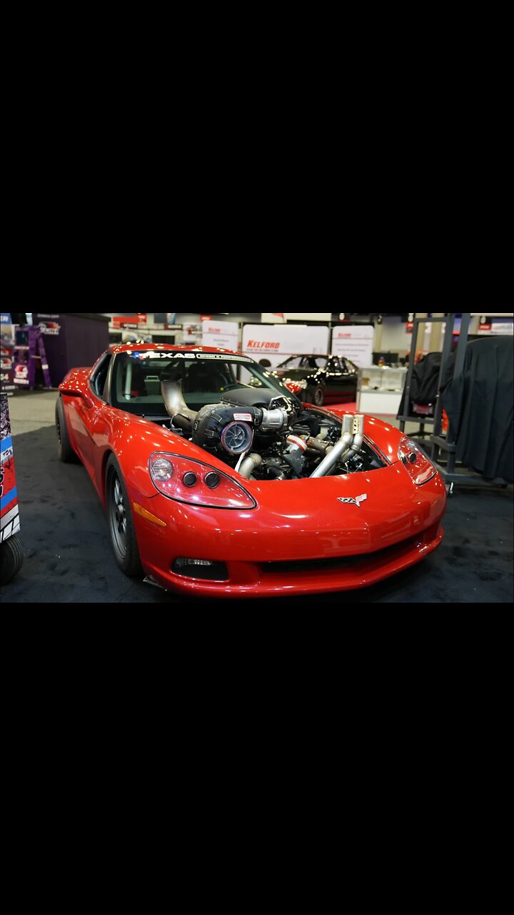 Cleetus McFarland’s Ruby C6 Vette Mullet El Camino leave PRI #cleetus # ...