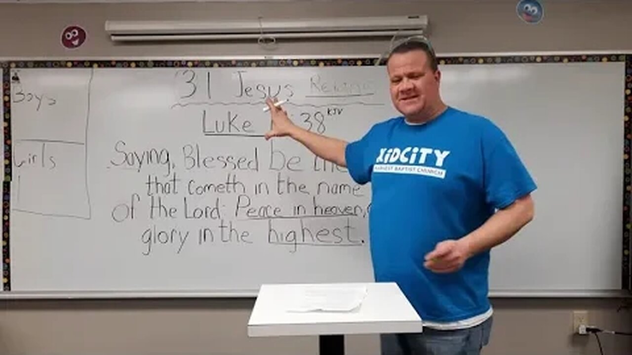 AWANA T&T Discovery of Grace~ 3.1 Jesus Reigns (Large Group)