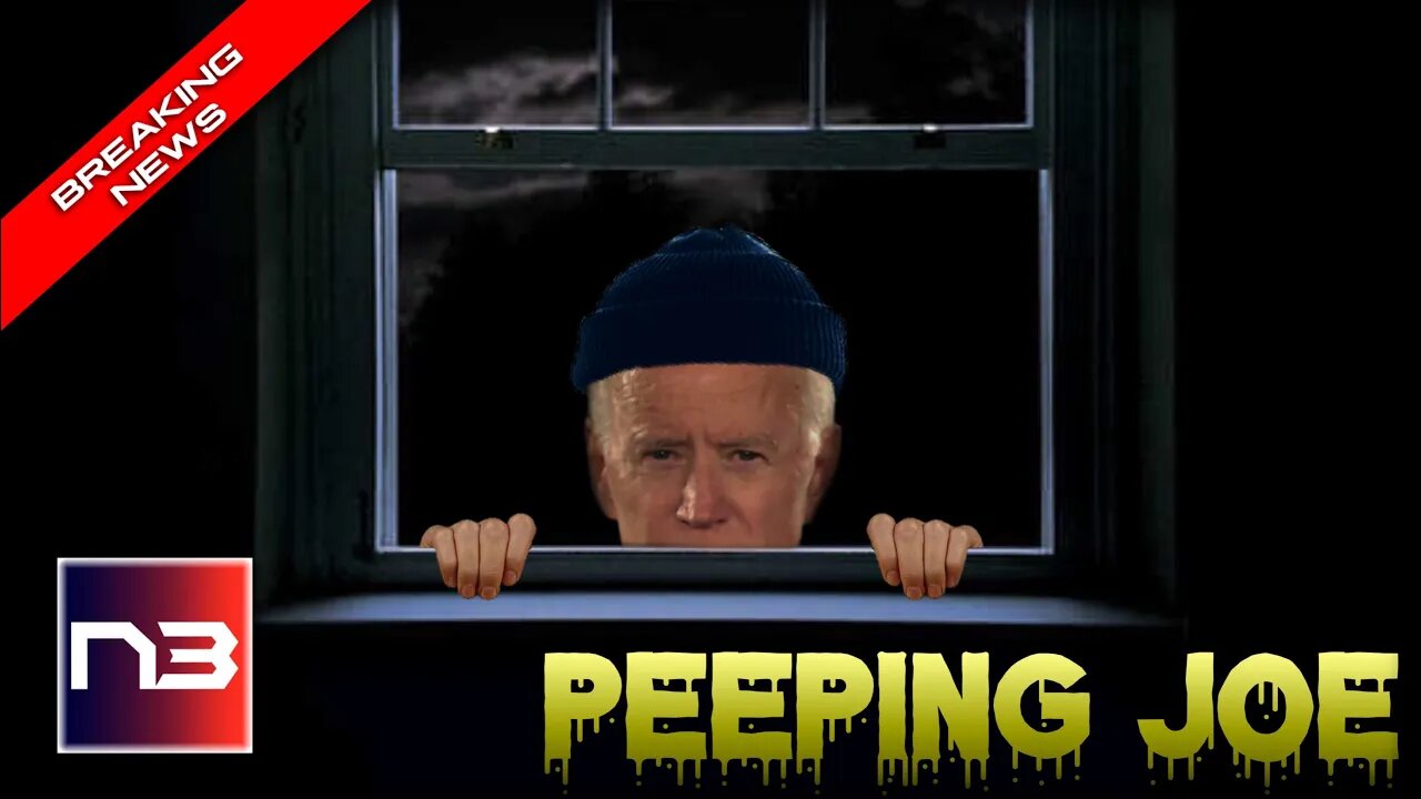 Everyone Notices Something Creepy After Biden Is CAUGHT Peeping into ...