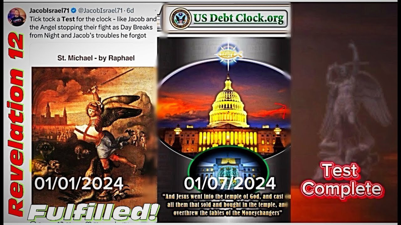 US DEBT CLOCK Prediction Comes TRUE! Mind Blowing Proof GOD IS REAL and ...