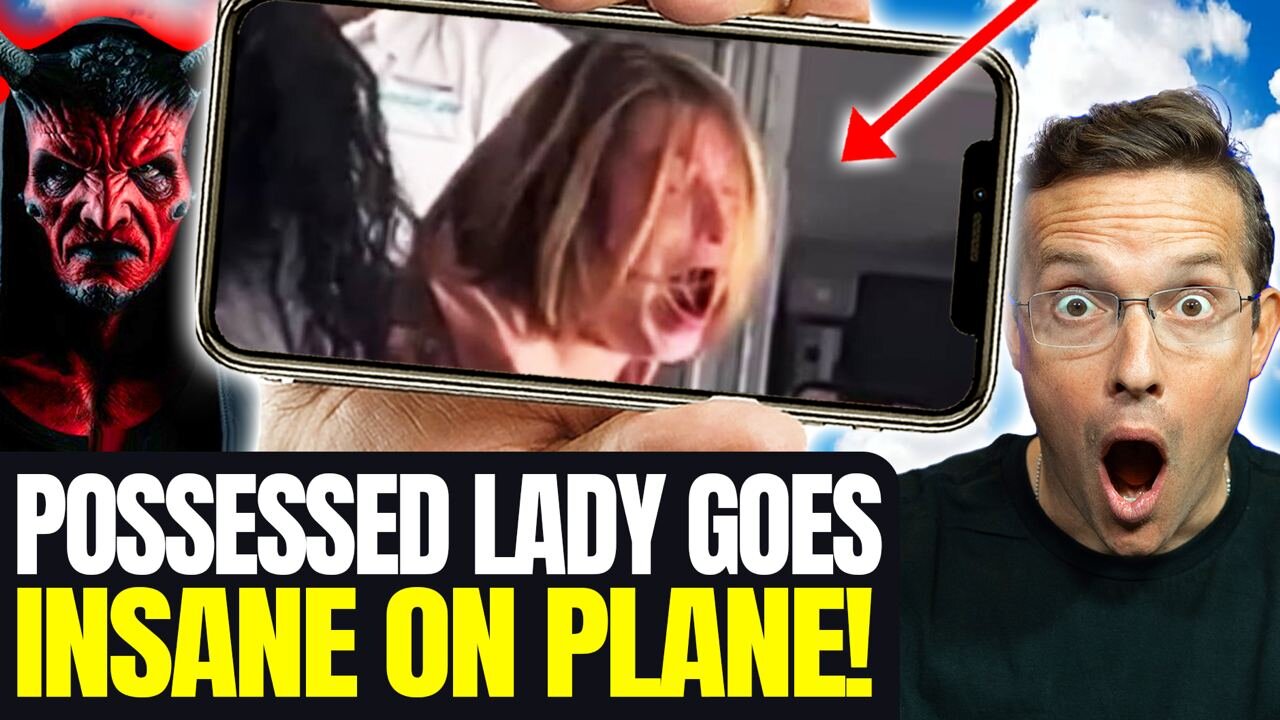 Video Of Demon-Possessed Plane Passenger Climbing On Ceiling, Writhing ...