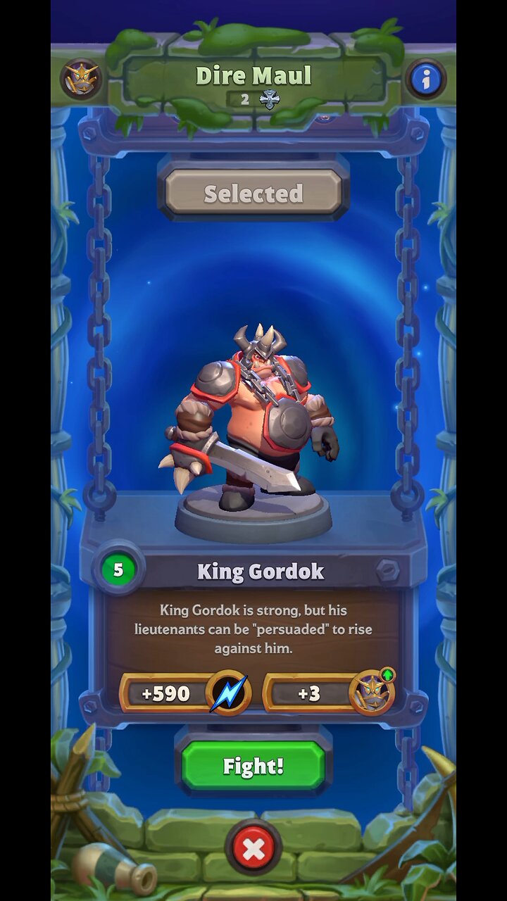 Warcraft Rumble - Dire Maul - Maiev Shadowsong - Alliance Dungeon ...