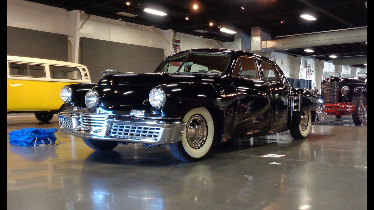 1948 Tucker 48 Torpedo 335 Sedan # 30 & Helicopter Engine on My Car ...